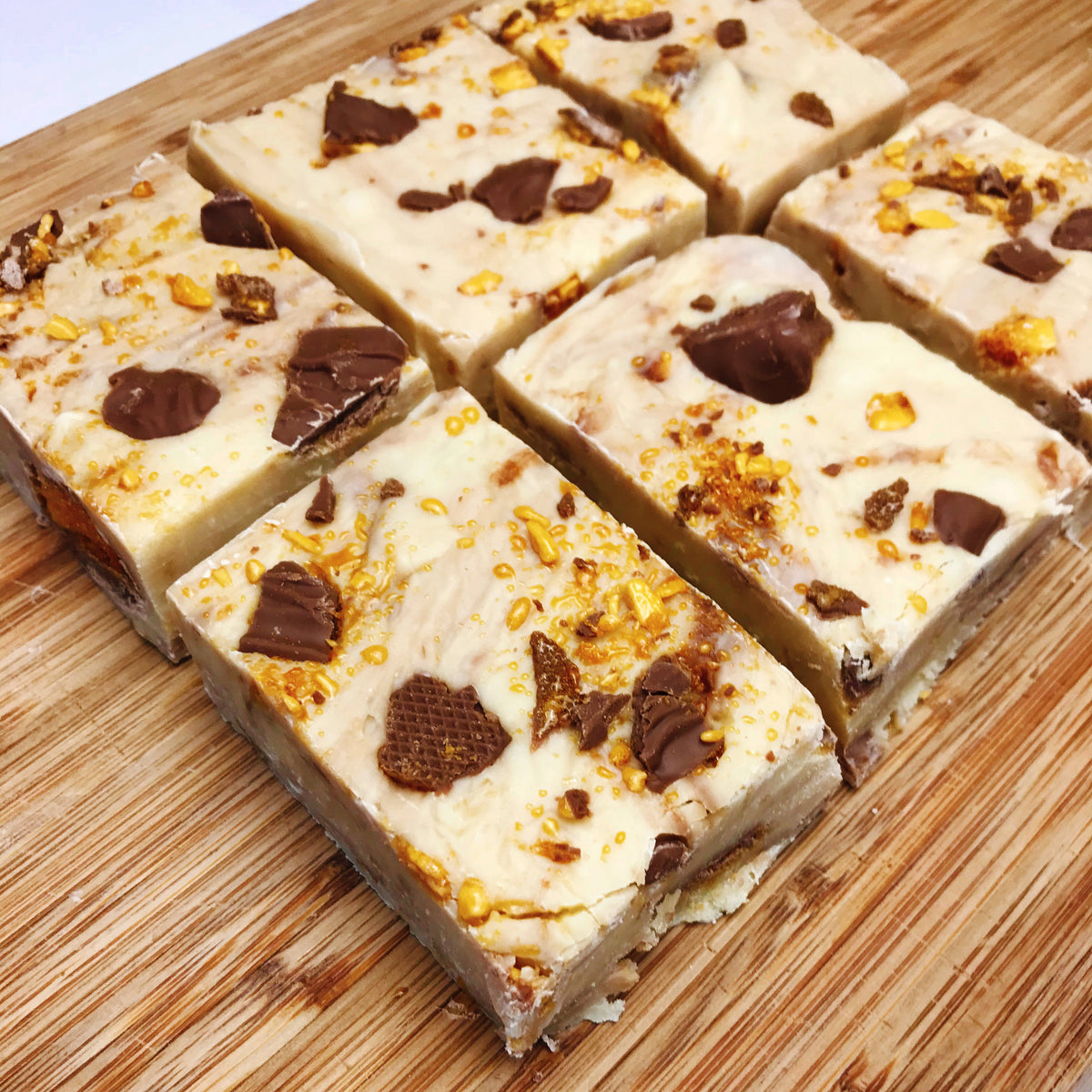 Crunchie (Honeycomb) Fudge – Jack's Bakery